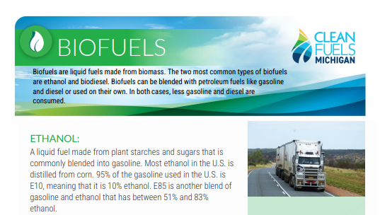 Biofuels Fuel Profile | Clean Fuels Michigan