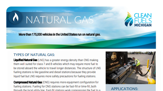 Natural Gas Fuel Profile | Clean Fuels Michigan