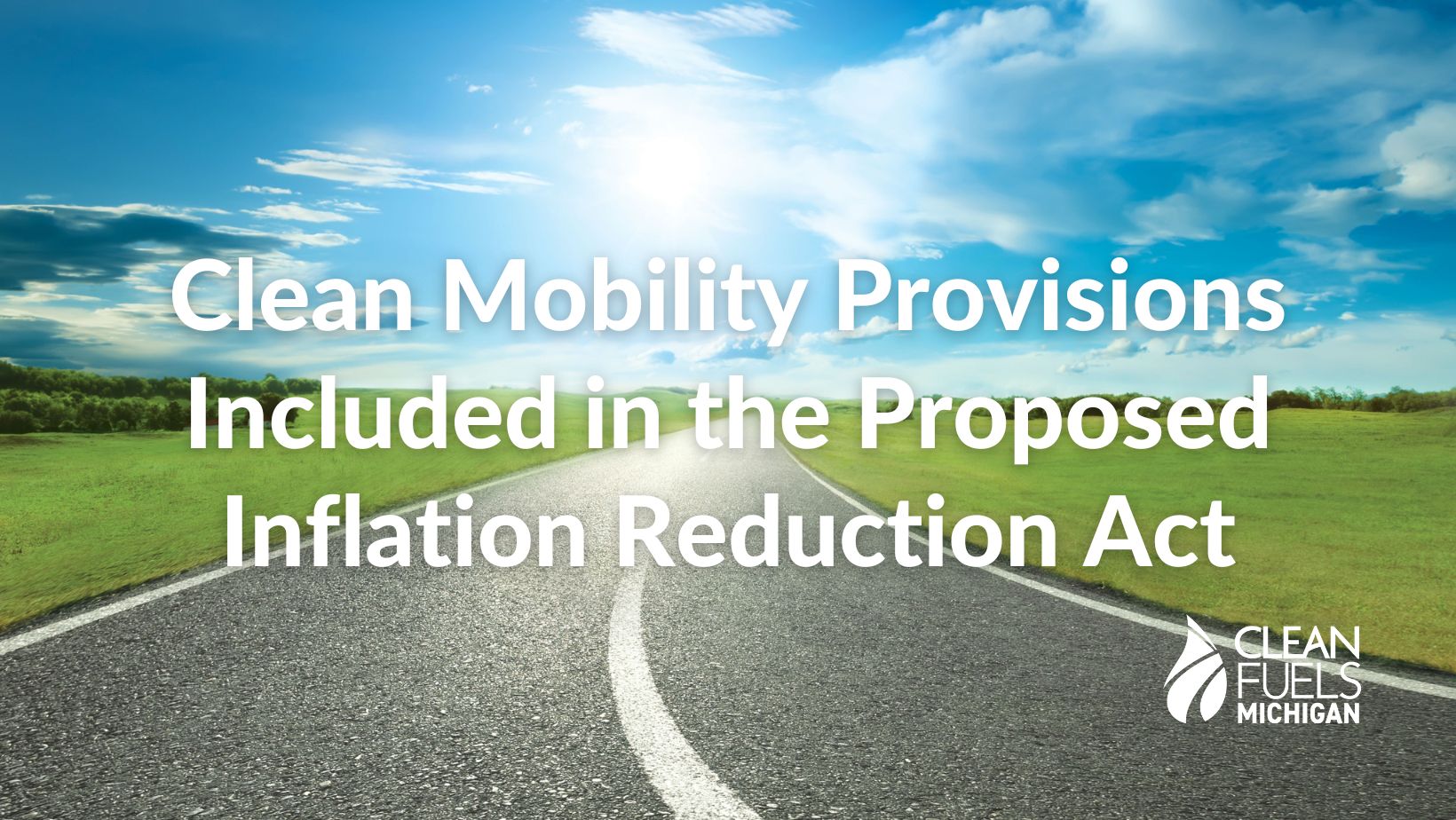 Clean Mobility Provisions Included in the Proposed Inflation Reduction ...